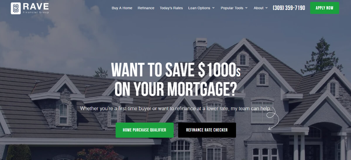 Inner pages modules - Rave Financial Group, LLC.